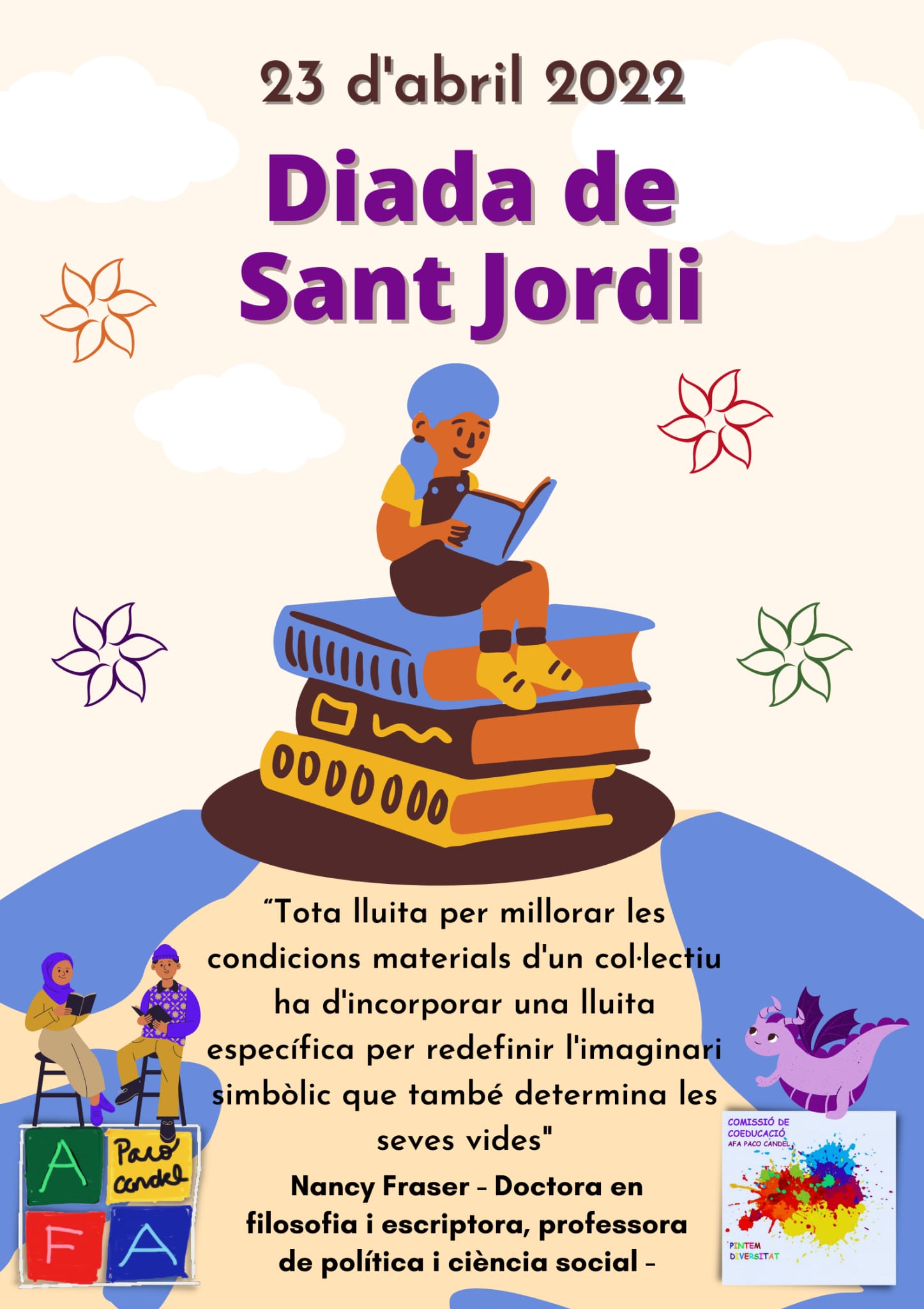 FELIÇ DIADA DE SANT JORDI – AFA Paco Candel